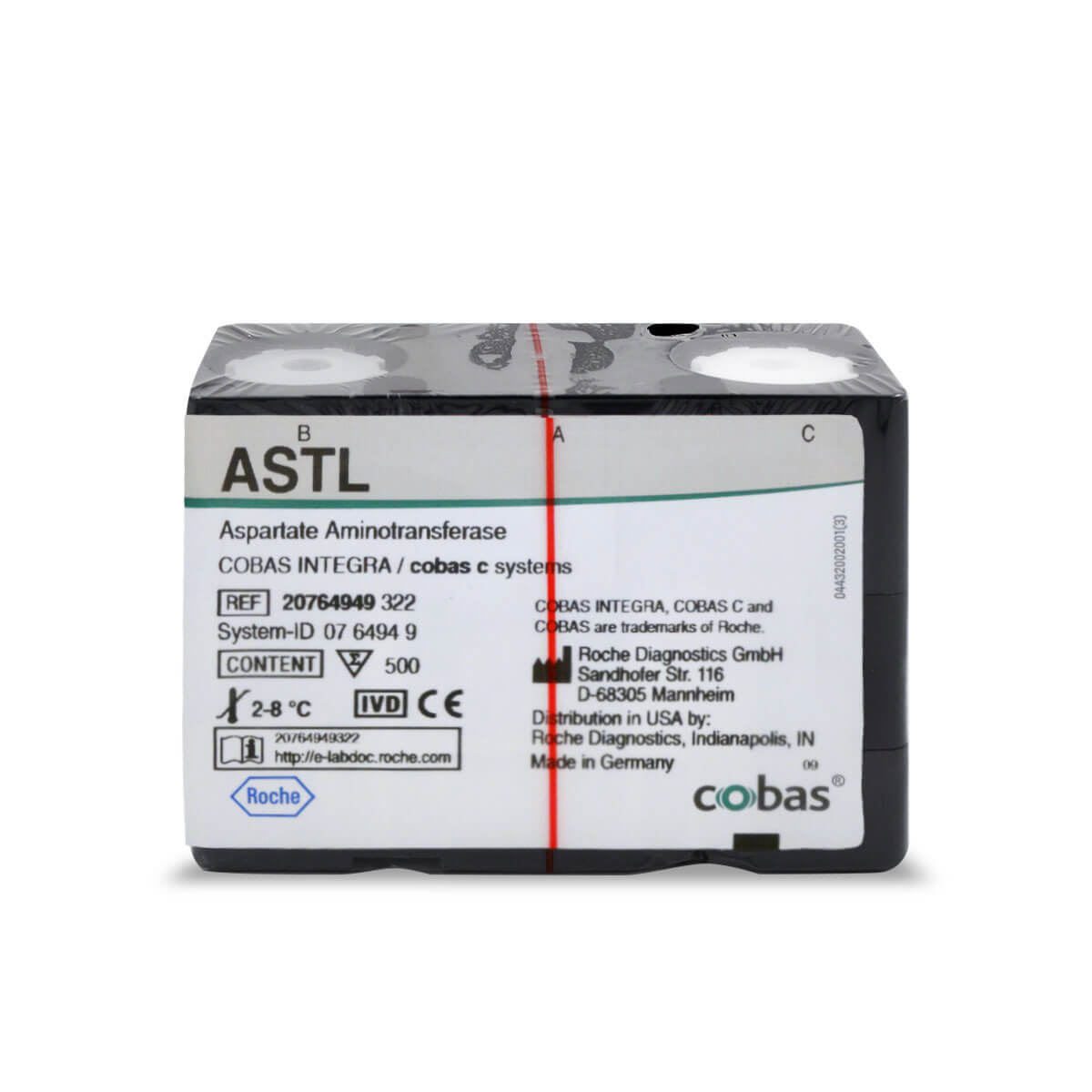AST/GOT (ASTL) Transaminasa Oxalac?tica - ROCHE C311 / C501, 500 TEST ...